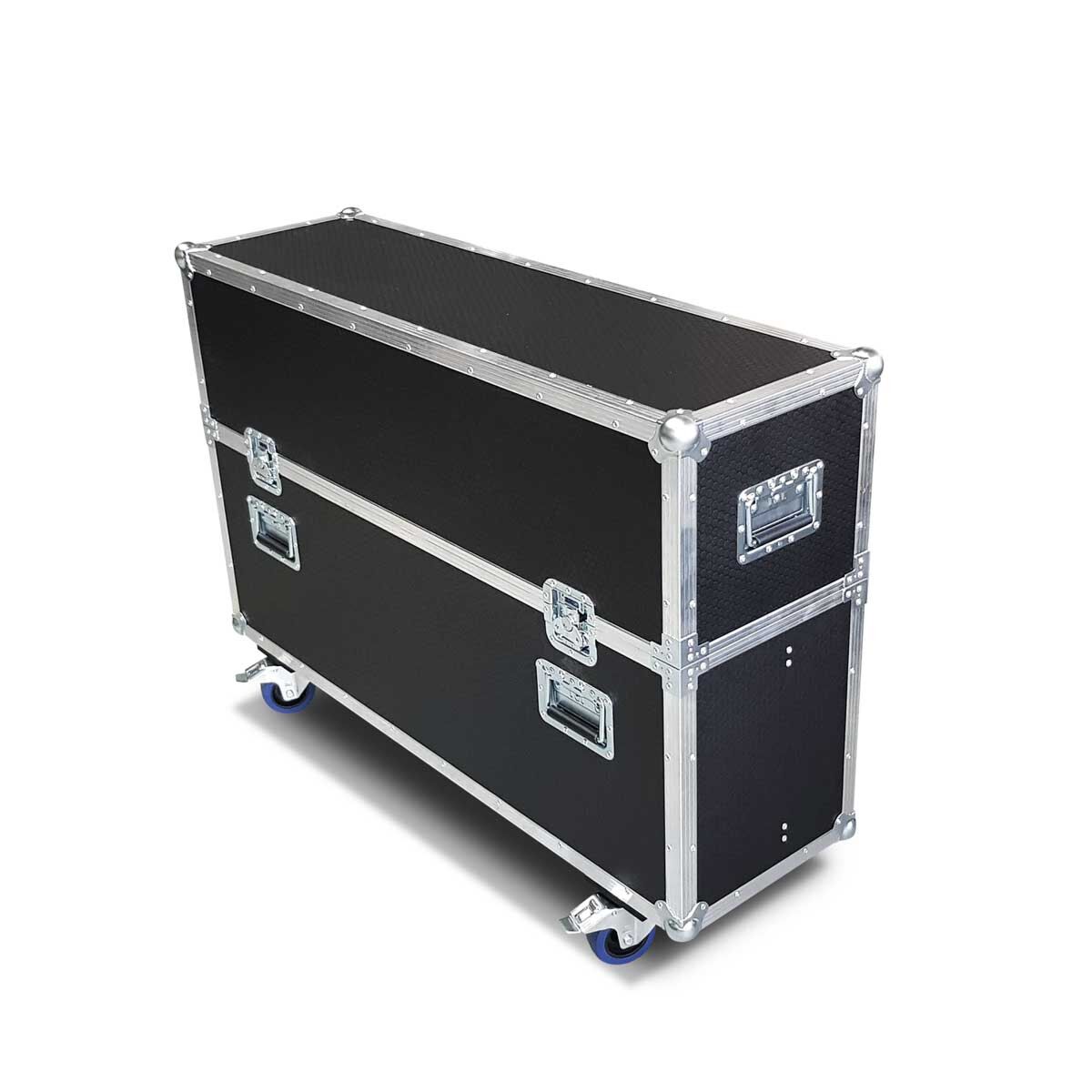 Double 36" - 40" TV Flight Case